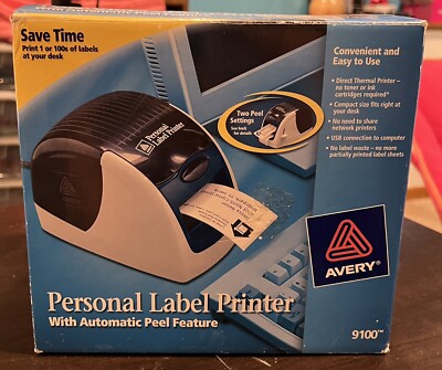 Avery 9100 Personal Thermal Label Printer | eBay