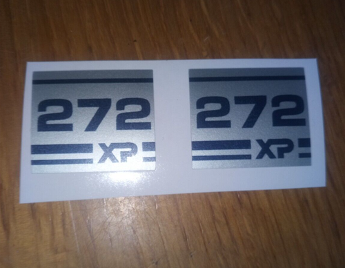 2 stickers decals fits Husqvarna 272 XP COVER | eBay