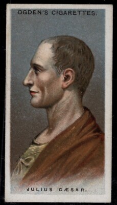 Julius Caesar #26 - Leaders of Men Ogdens Original 1924 Cigarette ...