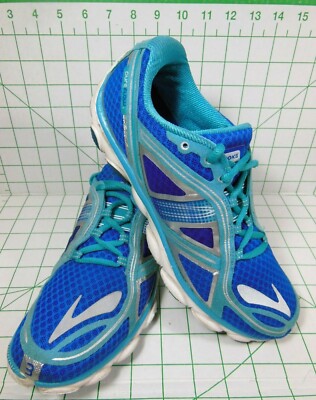Brooks PureFlow Blue/Aqua Women's Running Shoes Size 8.5 B 🌹 | eBay