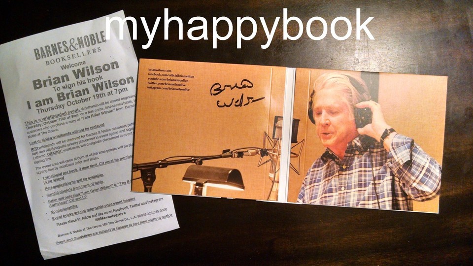 SIGNED Brian Wilson Playback The Brian Wilson Anthology CD, new ...