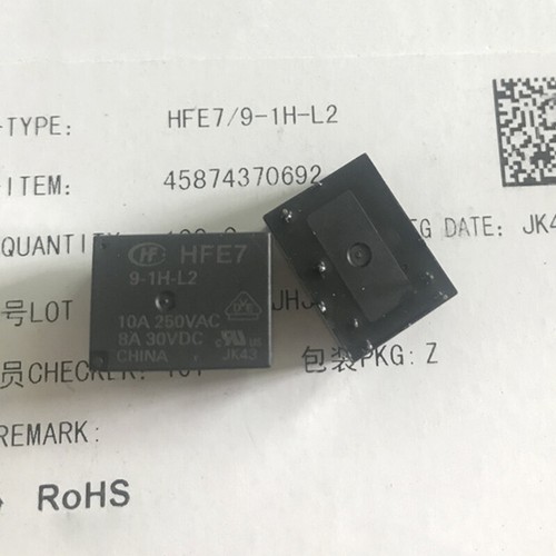 1pc HONGFA HFE7-9-1H-L2 Relay Relay 9VDC 6Pin 10A 250VAC | eBay