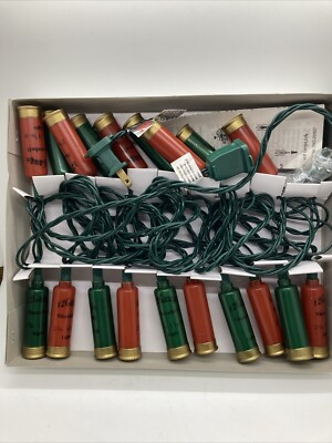 Shotgun Shell Lights - String Of 30 | eBay
