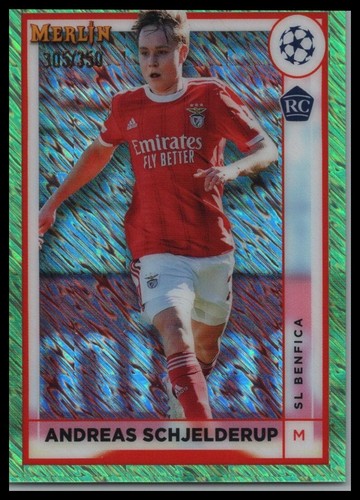 2022-23 Topps Merlin UEFA Club Competitions - Neon Green Shimmer ...