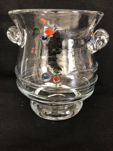 Global Amici Vase With Multi Color Specs Size 51/2” TALL | eBay