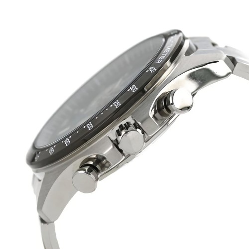 SEIKO SPIRIT SBTR027 Gray Dial Chronograph Stainless Steel Quartz Men's ...