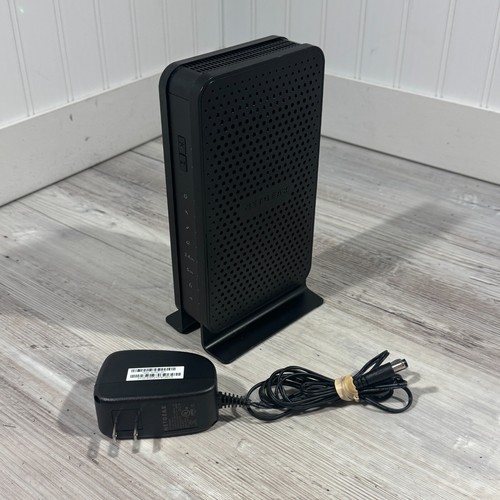 NetGear N600 Wi-Fi Cable Modem Router - Black ( Model: C3700v2) | eBay