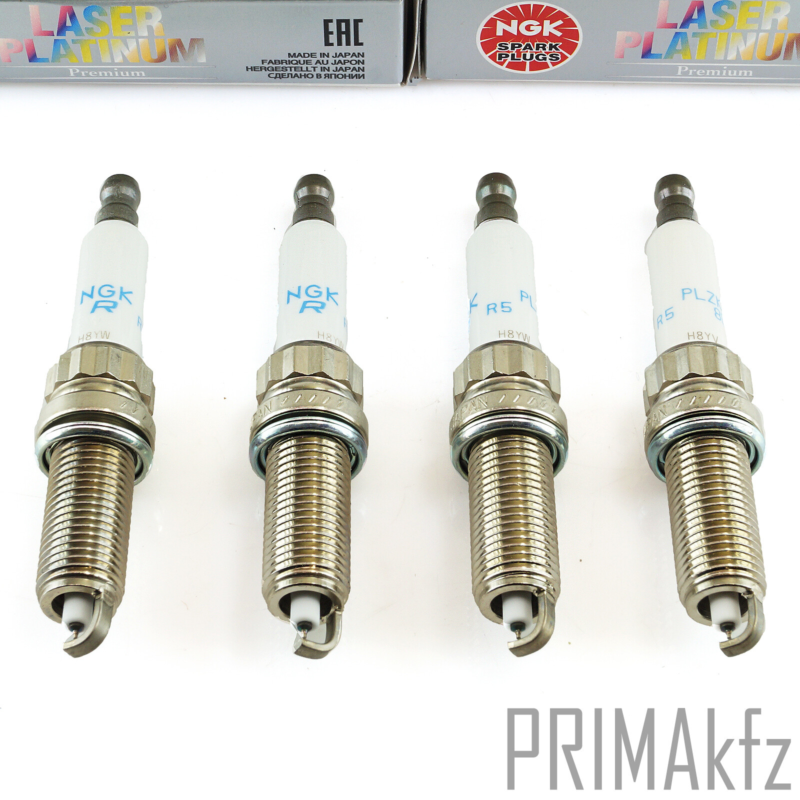 4x NGK Zündkerzen PLZKBR7B8G Platinum für BMW 1er 3er F30 Citroen MINI ...