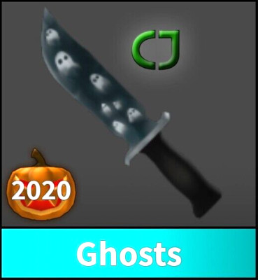 Roblox Murder Mystery 2 MM2 2020 Ghosts Knife | eBay UK
