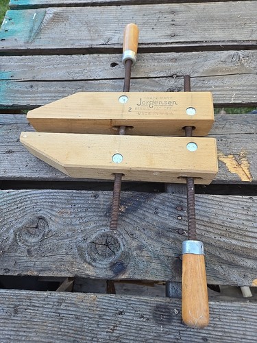 Wooden Handscrew Clamp Hand Screw Clamps (2-pack For 12 In And 8 In) | eBay