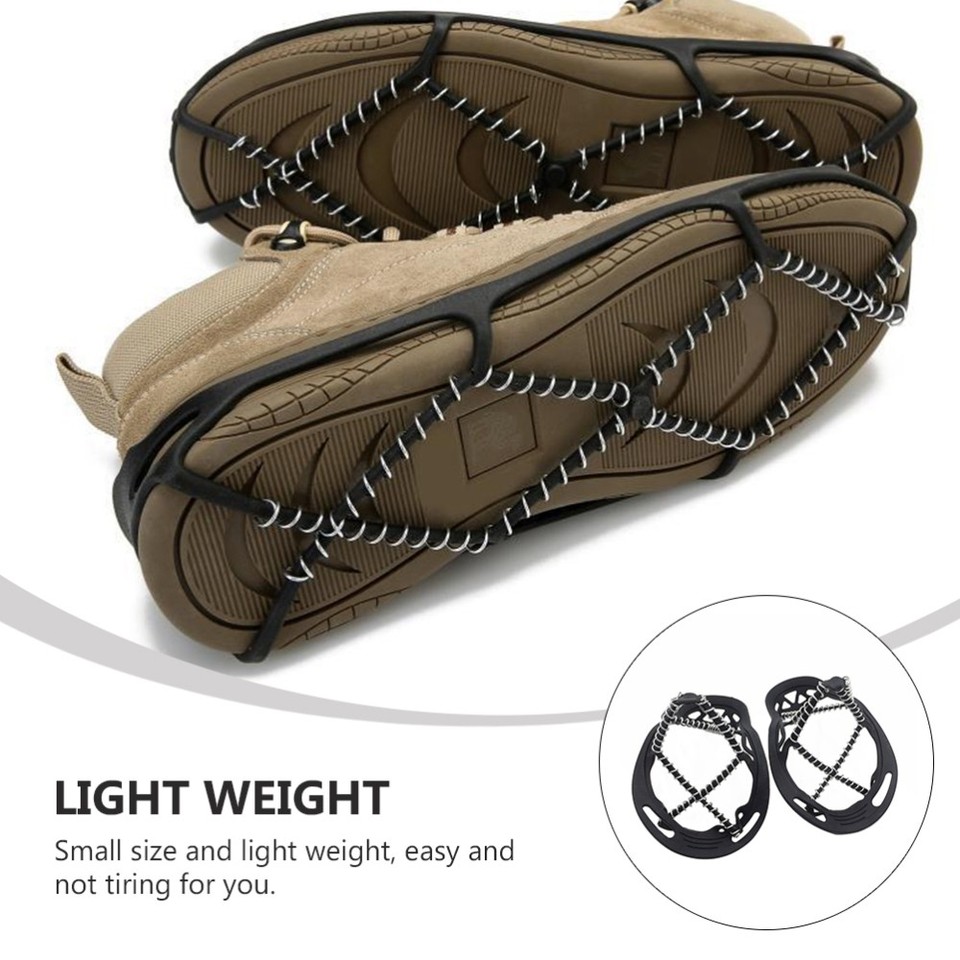 Spikes for Shoes Winter Crampons Mountain Boots Outdoor Snow Anti-slip ...