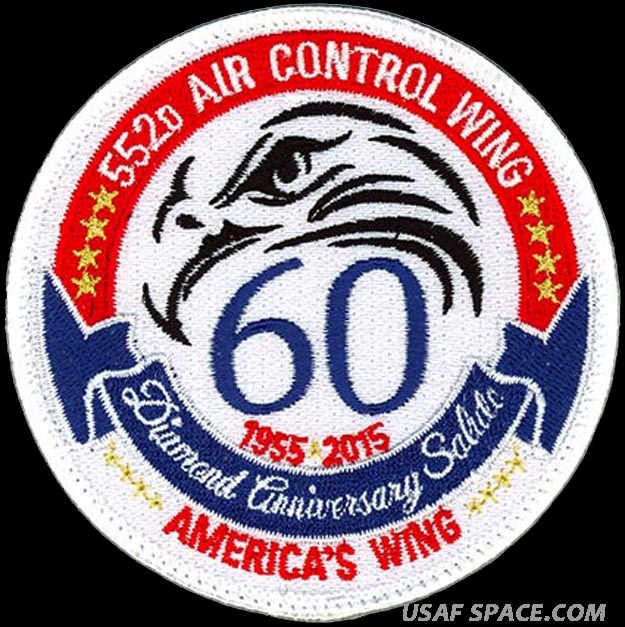 USAF 552nd AIR CONTROL WING - 60th ANNIVERSARY- Airborne Command ...