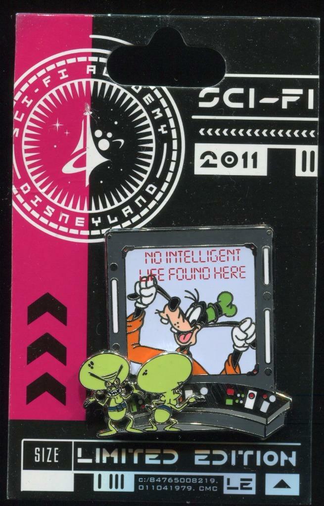 DLR Sci-Fi Academy No Intelligent Life Found Here Goofy LE Disney Pin ...
