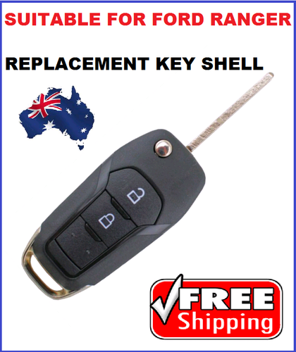Fits Ford PX2 Ranger 2015-2018 Remote Flip Key Blank Replacement Shell ...