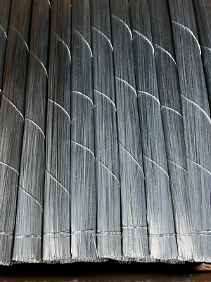 Tag Wire, 12 Inches Long, 26 Gauge Galvanized Annealed Steel, 1000 pcs ...