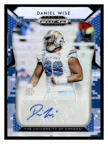 Daniel Wise 2019 Panini Prizm Draft Picks AUTOGRAPH | eBay