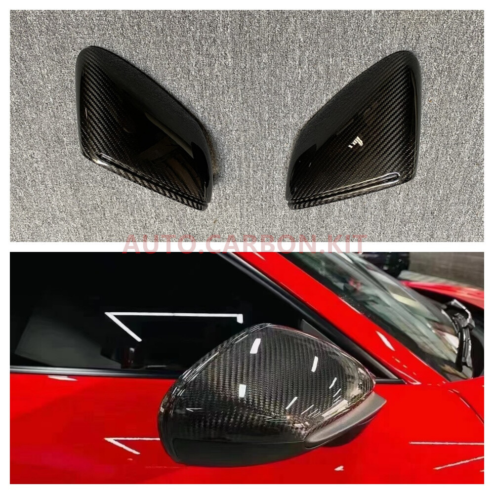 Dry Carbon Fiber Mirror Cap Cover For Porsche 911 Targa Carrera 992 ...