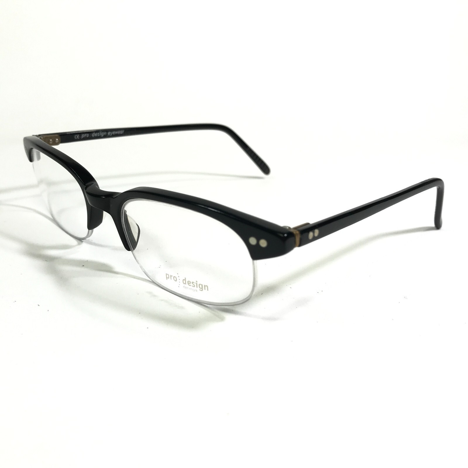 Prodesign Eyeglasses Frames P2000 C.60/60 Somebody's Collection Black ...