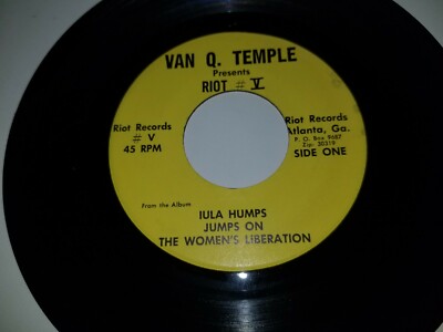 VAN Q. TEMPLE Presents Riot # V Iula Humps Jumps On RIOT 45 VINYL 7 ...