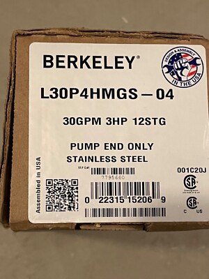 Submersible & Sump - Berkeley Well Pump