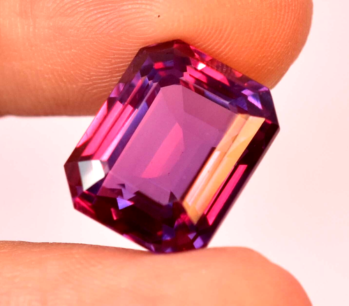 A-1 Best Quality Natural Color-Changing Alexandrite Radiant Cut Loose ...