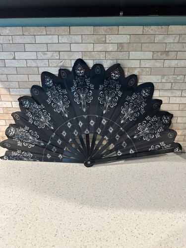 DisneyParks Disneyland Resort Hand Fan The Haunted Mansion Wallpaper ...