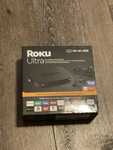Roku Ultra HD 4K HDR 4670RW Media Streamer - Brand New / Open Box | eBay
