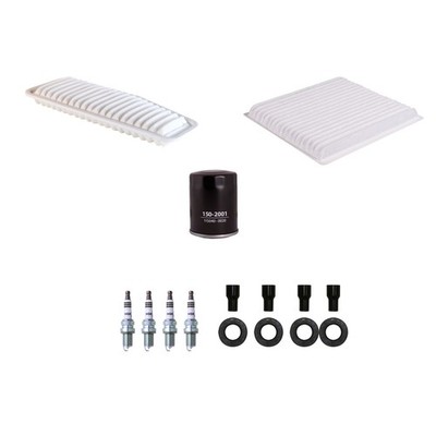 Denso Tune Up Kit NGK 4 Spark Plugs & Boots Kit for RAV4 Base L Sport 2 ...
