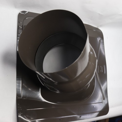 Master Flow Pivot Pipe Boot Flashing in Weathered Wood 26-Ga 3 ...