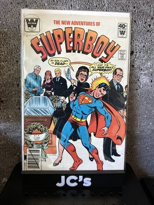 NEW ADVENTURES OF SUPERBOY #8 CVR-B WHITMAN VARIANT 1980 | eBay
