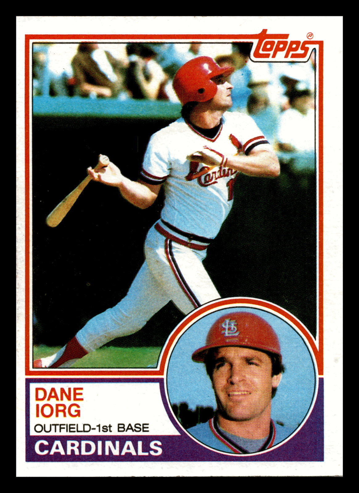 1983 Topps Dane Iorg St. Louis Cardinals #788 VG-EX Vintage | eBay