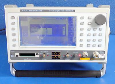 RACAL INSTRUMENTS 6113E Digital Radio Test Set ZP-HDE-9027-01 | eBay