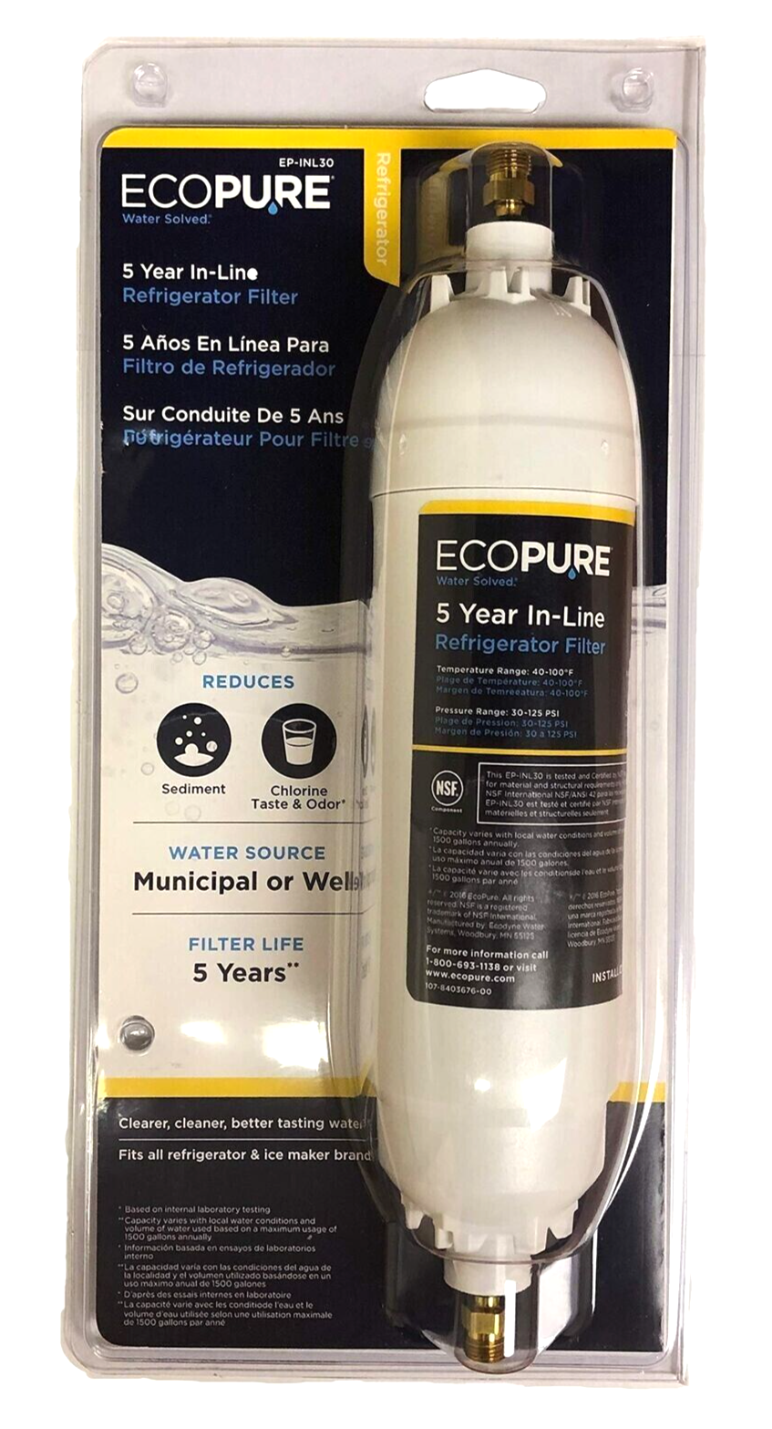 EcoPure EP-INL30 Refrigerator Water Filter for sale online | eBay