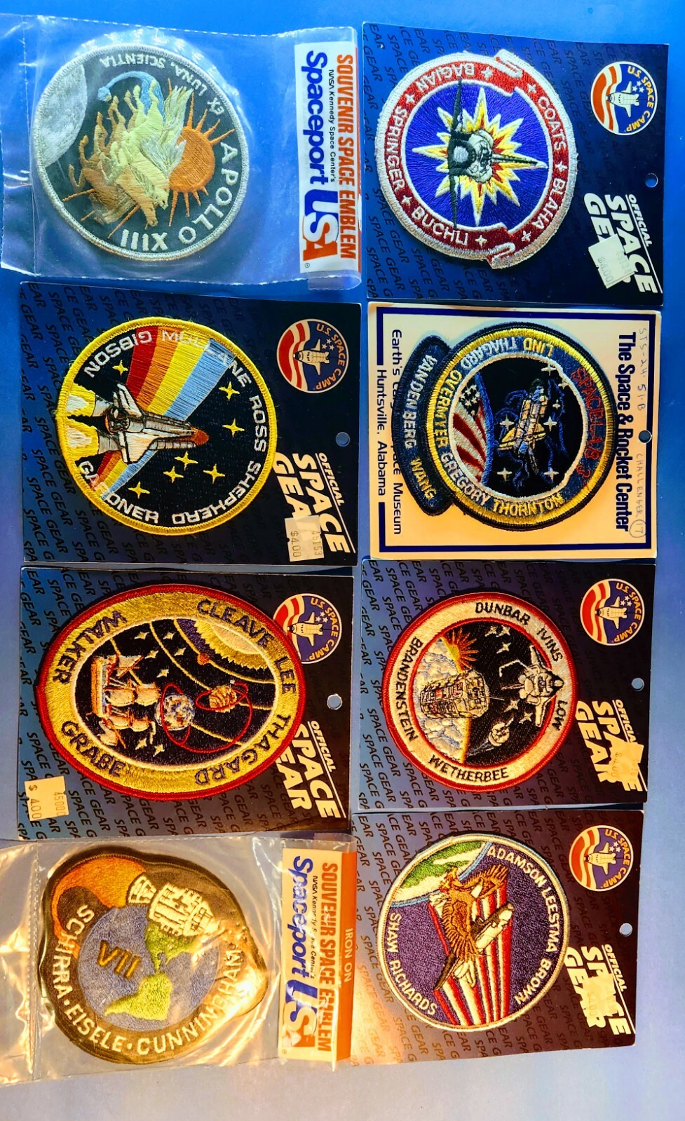 Vintage Nasa Patch Space Shuttle Moon Explorer~ Pegasus Lot Of 8 ...