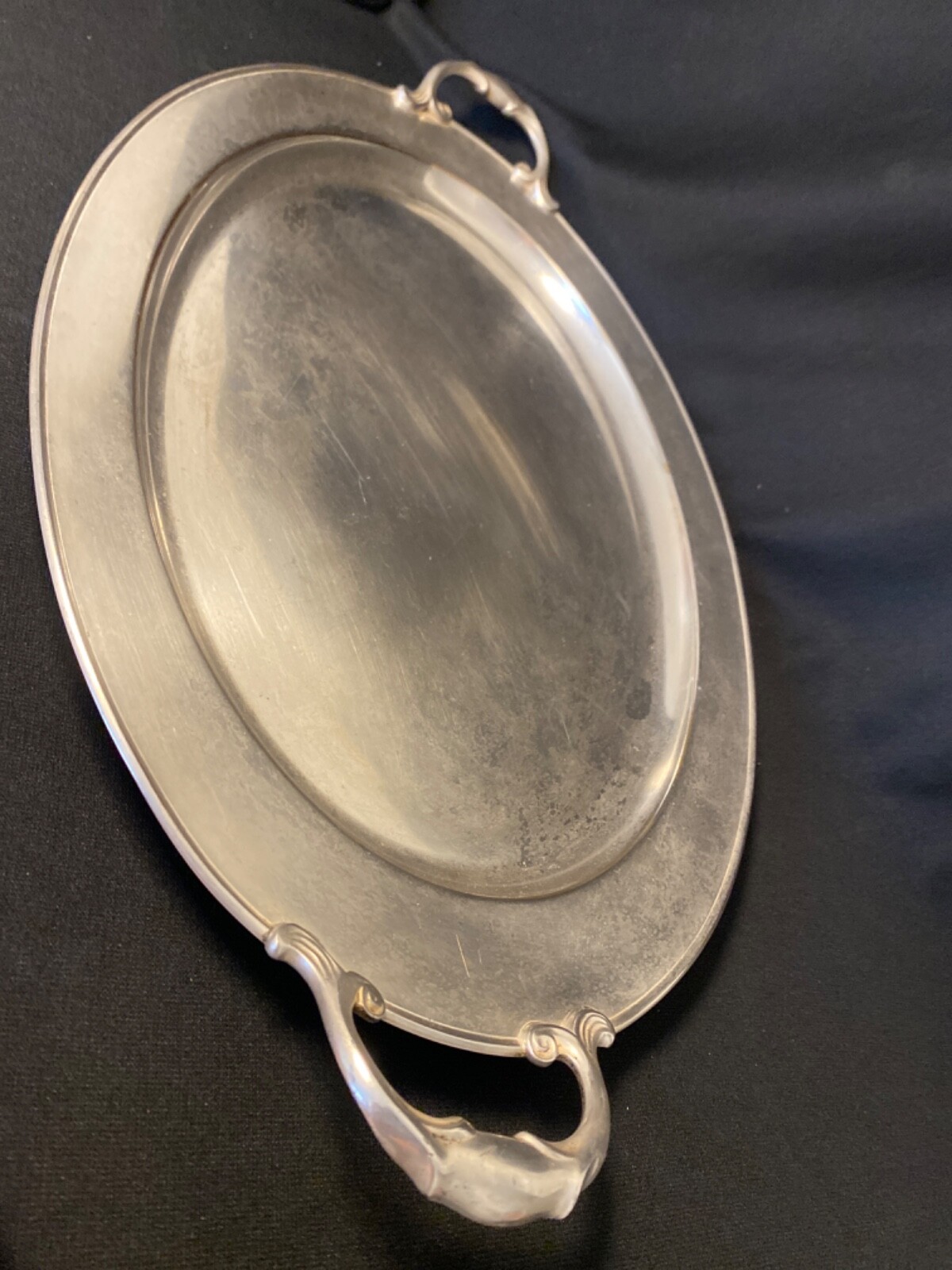 Antique Royal Rochester 010118 Silver Plate Serving Tray | eBay