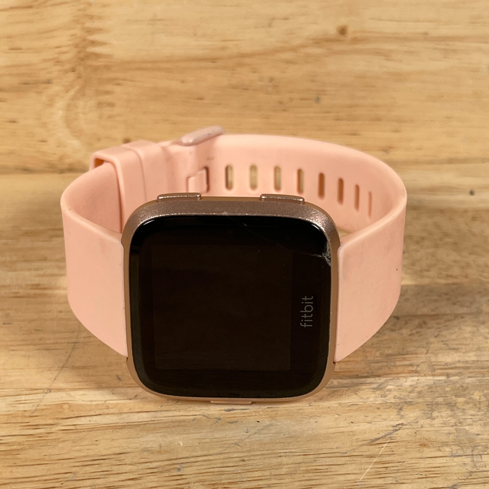 Fitbit Versa FB505 Pink Silicone 1.34" Display Health & Fitness ...