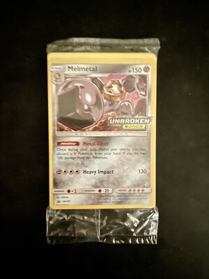 Pokémon Unbroken Bonds Prerelease Black Star Promo Pack Melmetal SM181 ...