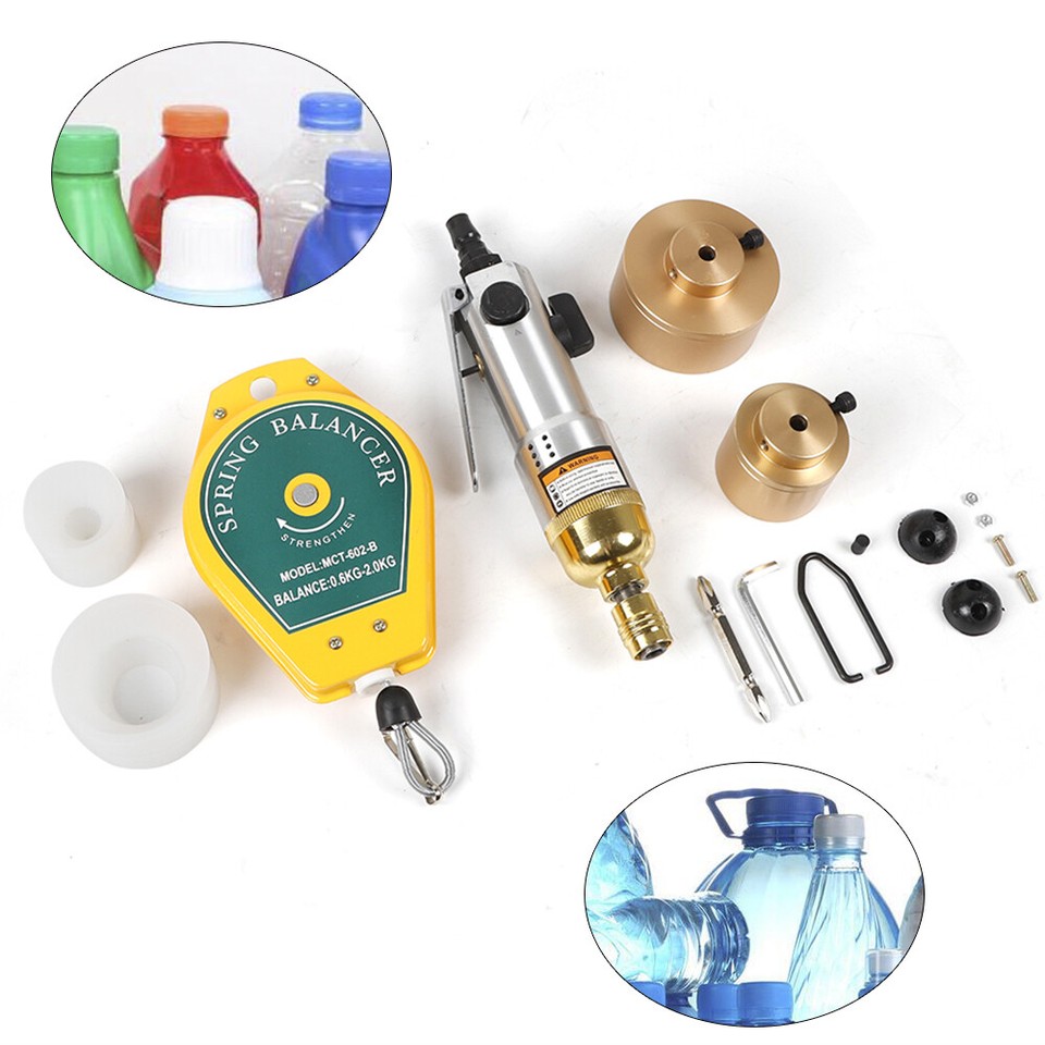 US Handheld Bottle Capping Machine Screw Cap Capper Sealing Sealer Tool ...