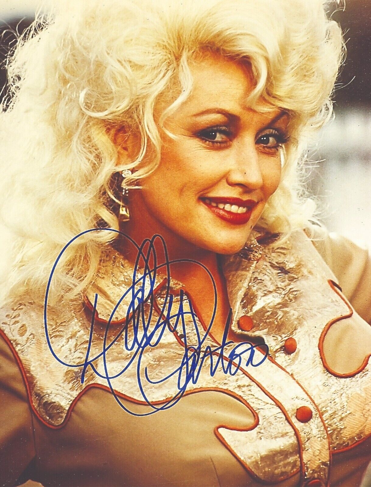 DOLLY PARTON 8.5X11 SIGNED PHOTO COUNTRY MUSIC AUTOGRAPH ORIGINAL ...