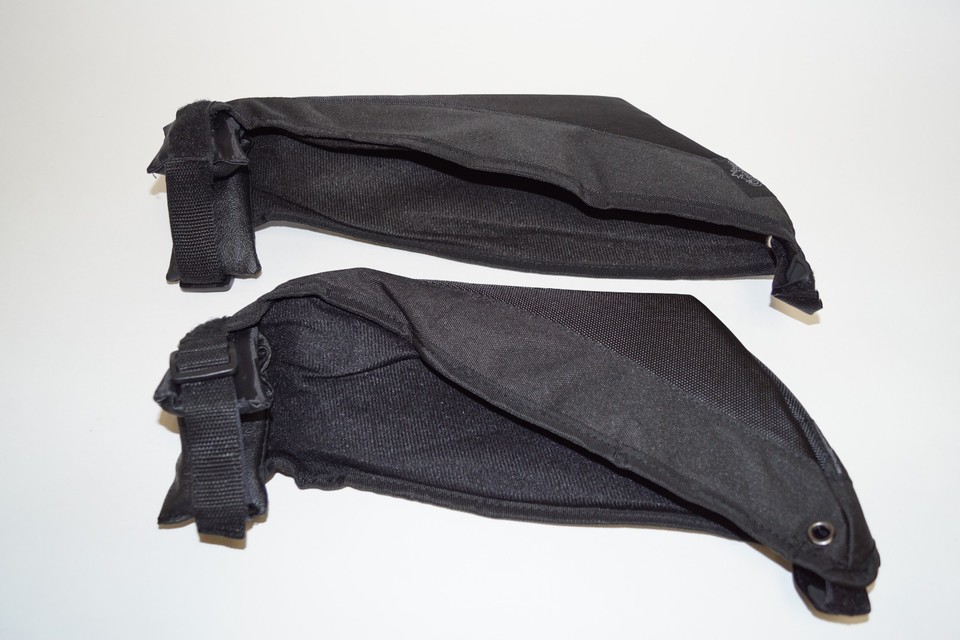 Choko Universal Snowmobile Black Soft Aggressive Hand Guards Muffs ...