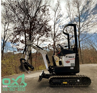 Bobcat E10 418 Hydraulic Pin On Thumb Kit Mini Micro Excavator | eBay