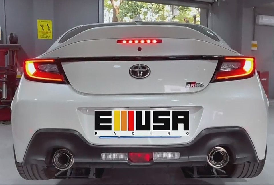 EMUSA SS Cat back Exhaust For 2022-2024 Subaru BRZ ZN8/ Toyota GR86 ZD8 ...