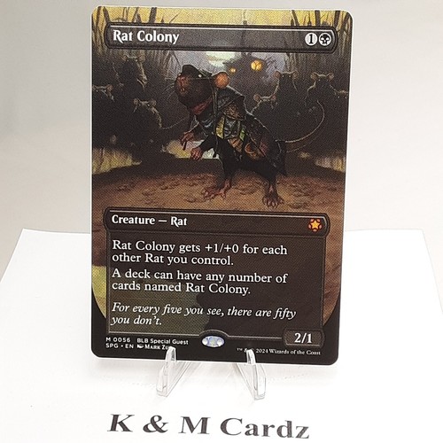 MTG - Bloomburrow - Rat Colony - Special Guests - #0056 | eBay