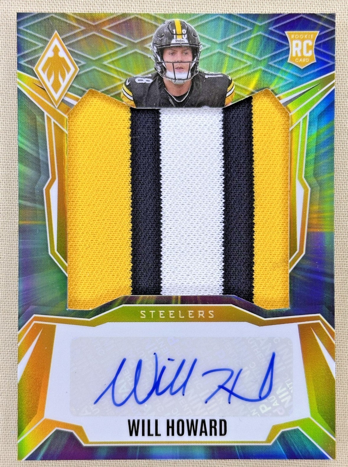 2025 Panini Phoenix - Rps Rookie Patch Autographs Will Howard #RPS-WHD ...