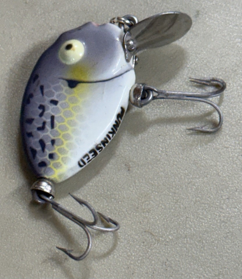 VINTAGE RARE HEDDON "TINY PUNKINSEED" SPOOK LURE No. 380 CRAPPIE | eBay