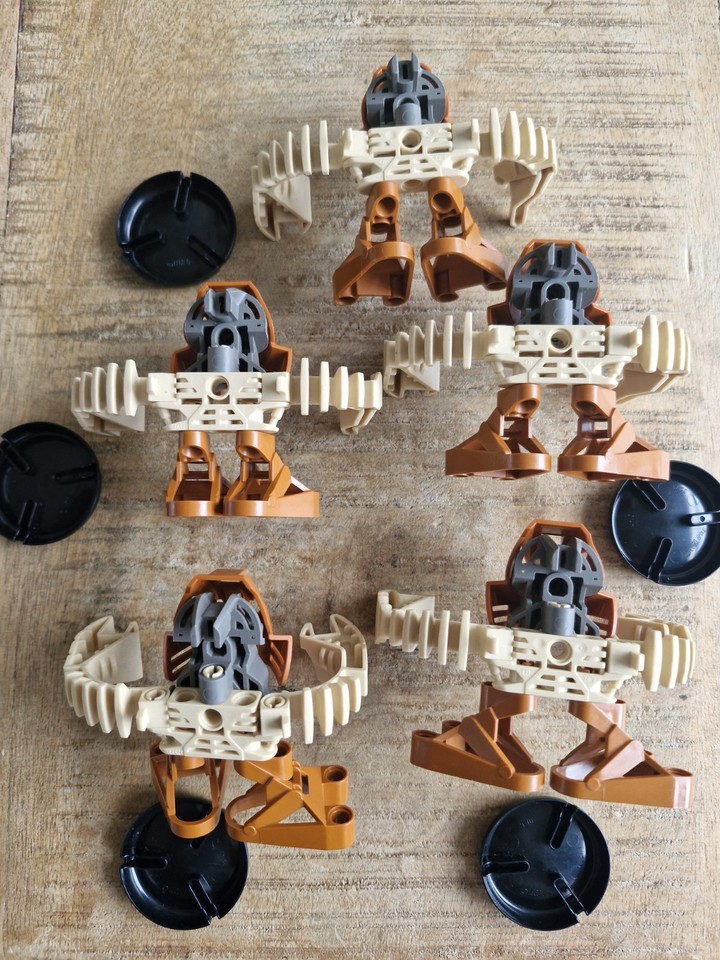 LEGO Bionicle Huki 1388 Tohunga McToran Bundle (5x) Po-Koro Toys ...