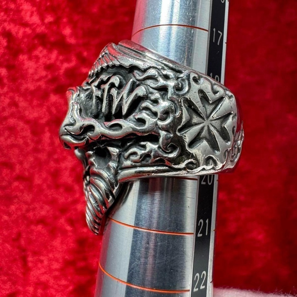 Bill Wall Leather BWL Master Skull Ring Silver 925 Size US 9.5 Used ...