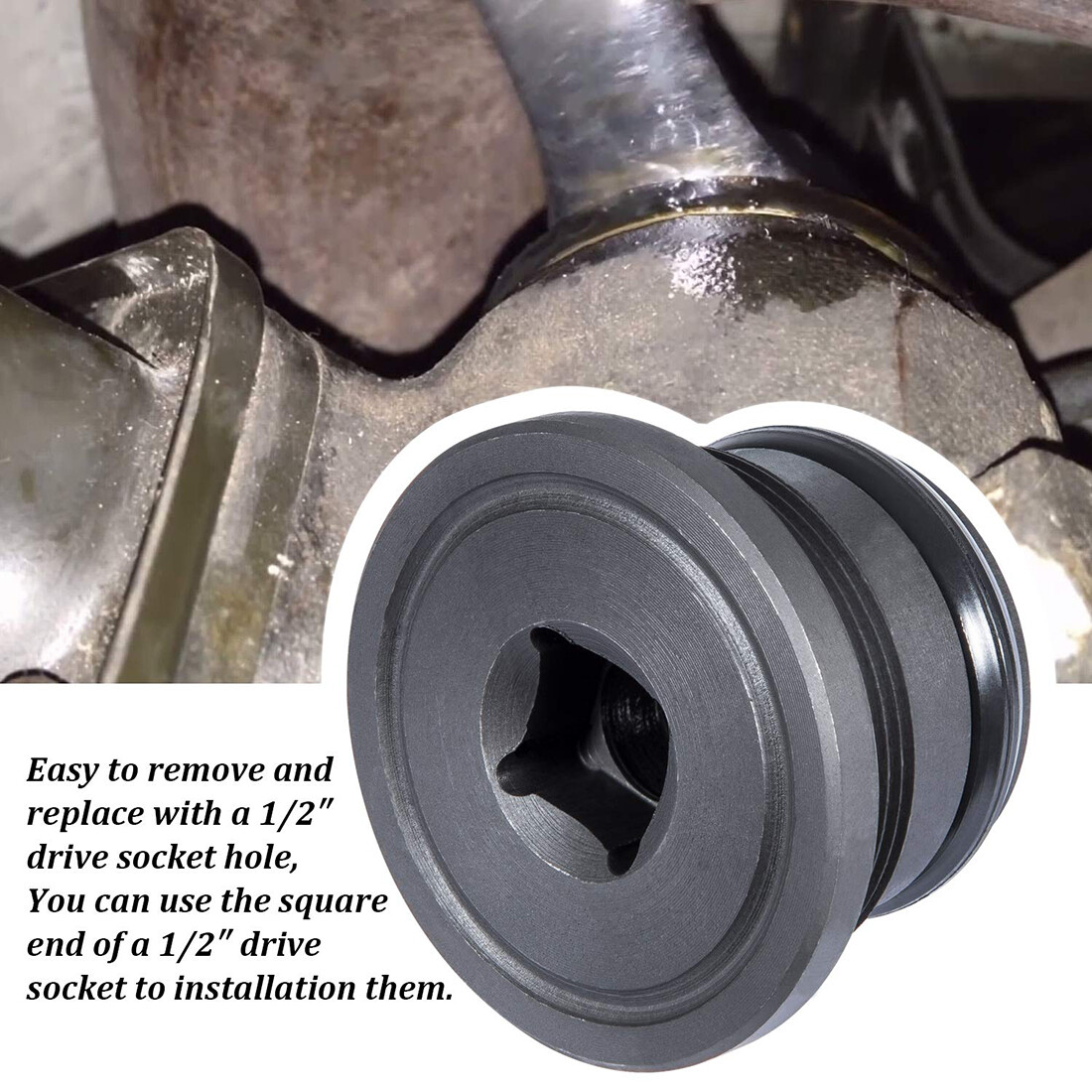 Oil Supply Rail End Plug 4C3Z-6026-CA For 1994-2003 Ford 7.3L ...