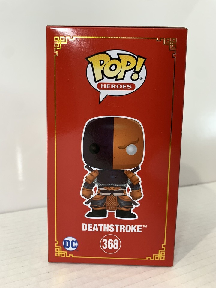 Funko Pop! DC Universe Deathstroke San Diego Comic Con Exclusive #368 ...