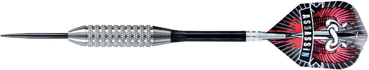 Harrows Assassin Darts Set 18g - 40g grams Tungsten Knurled Ringed ...